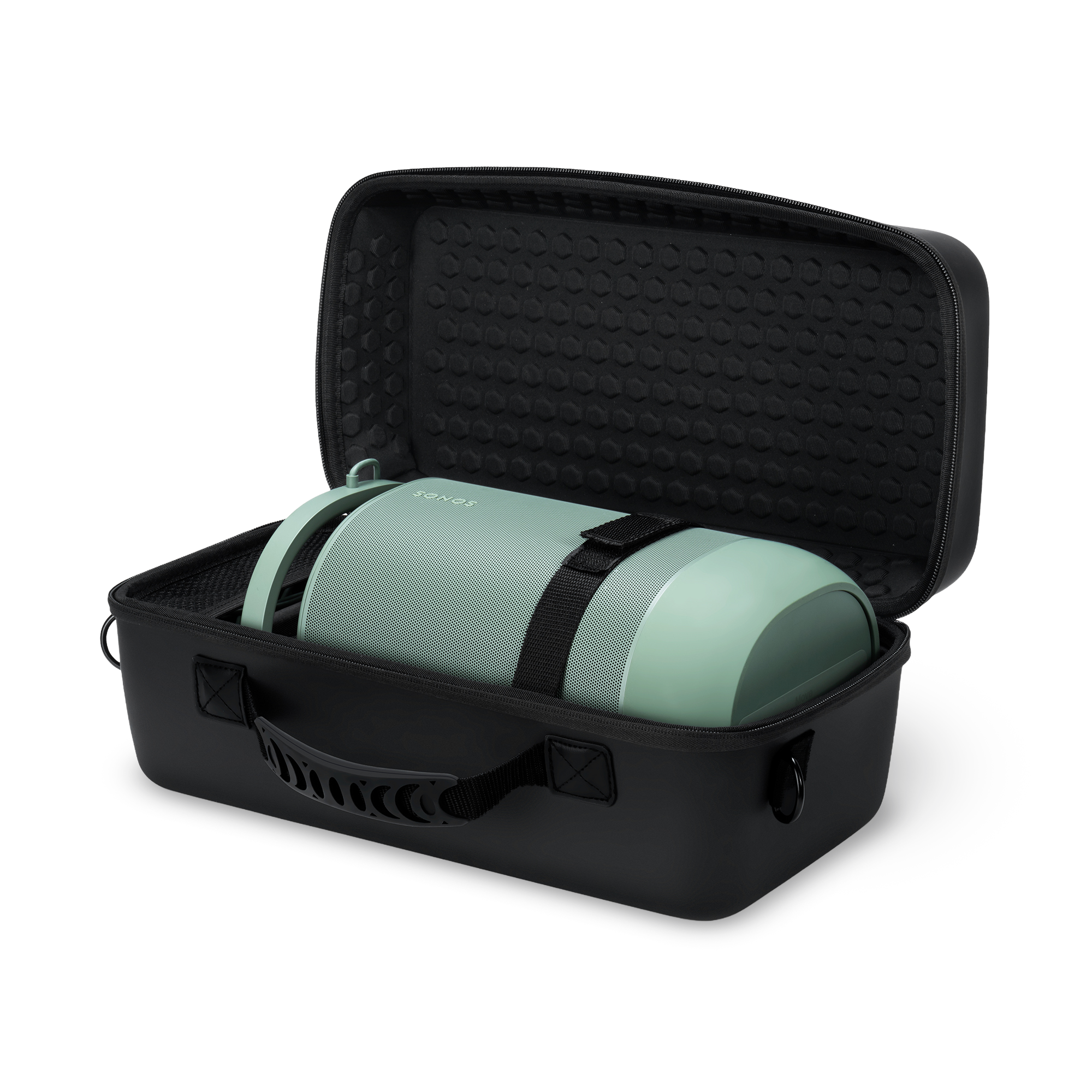 Hardshell Carry Case for Sonos Move & Charge Base | Mesh Storage Pocke