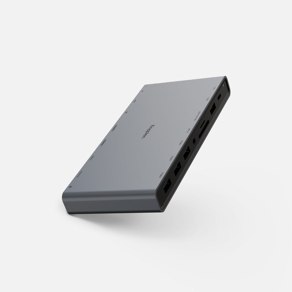 14-in-1 Laptop Charging Docking Station with Lightning Data Transfer